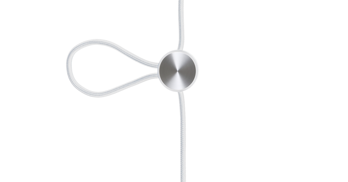 Le Klint 501 Cord Adjuster White/Alu